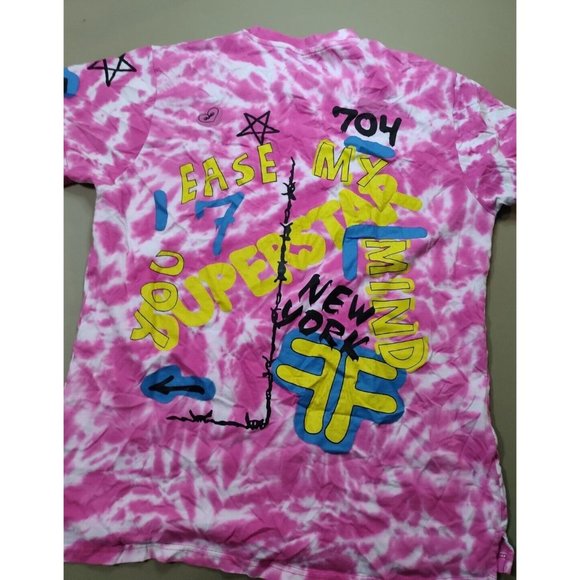 Shirts | Evolution In Design Mens Pink Tie Dye Graphic Tshirt Sz 2 Xl ...